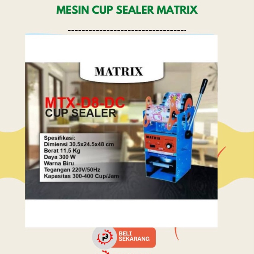 Jual MESIN CUP SEALER MATRIX | Shopee Indonesia