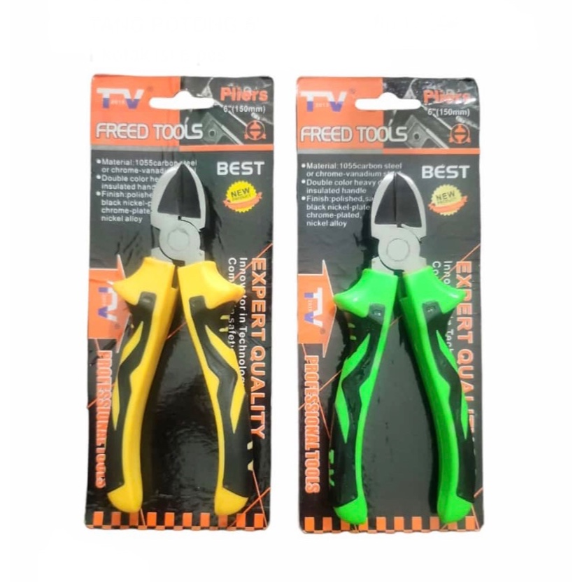 Jual FREED Diagonal Pliers 6" / Tang Potong 6 Inch | Shopee Indonesia