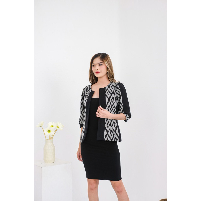 Jual blazer tenun antik ntt full furing | Shopee Indonesia
