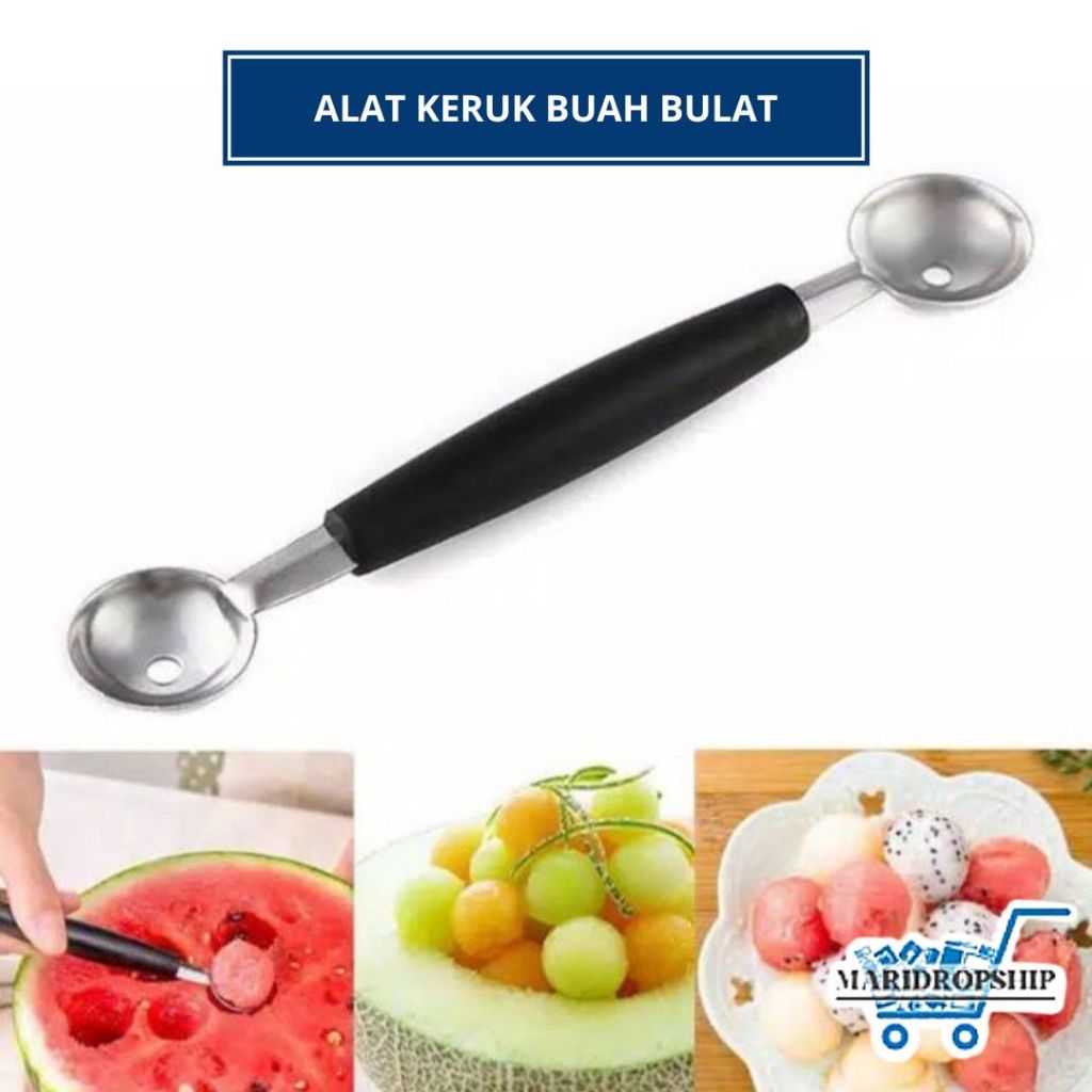 Jual Kerokan Buah Blewah Cocktail Kerokan Buah Bulat Alat untuk ...