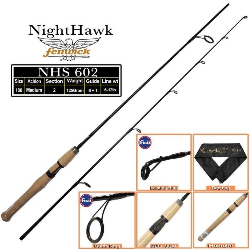 Jual JORAN FENWICK NIGHT HAWK NHS 180 602 | Shopee Indonesia