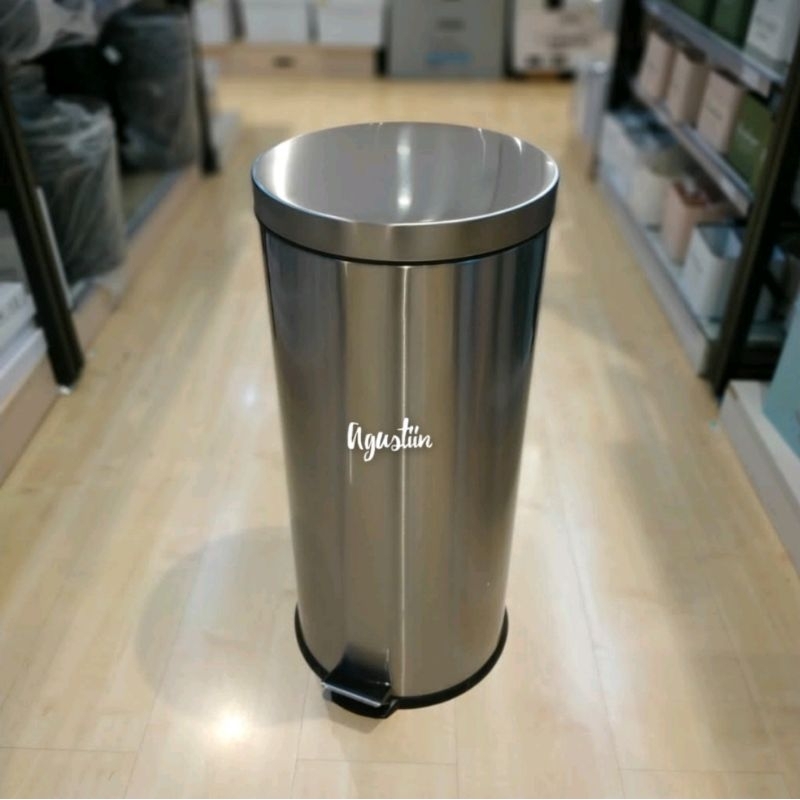 Jual Informa Tempat Sampah Stainless 30 Liter Pedal Injak Slow Close | Shopee Indonesia