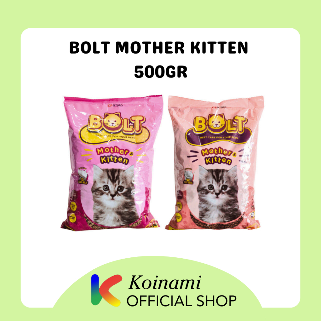 Jual Bolt Mother Kitten Freshpack 500gr / cat food / dray food / pakan ...