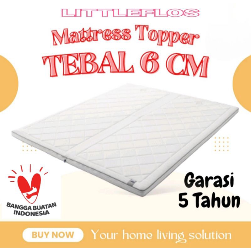Jual Mattress Toper Matrass Pelapis Kasur Topper Springbed Kasur