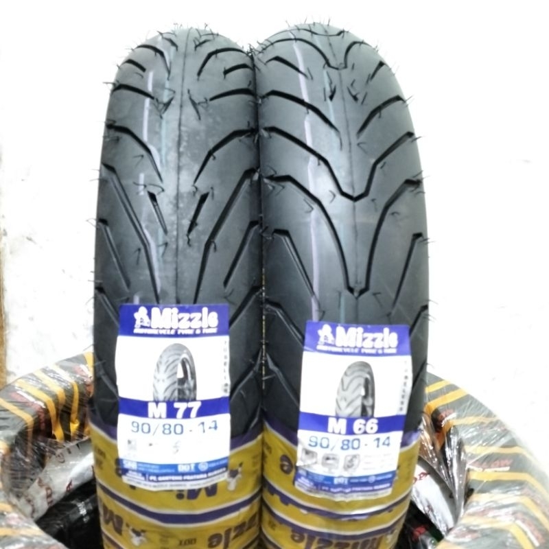 Jual #Ban tubless 90/80 14 mizzle M77 & M66* | Shopee Indonesia