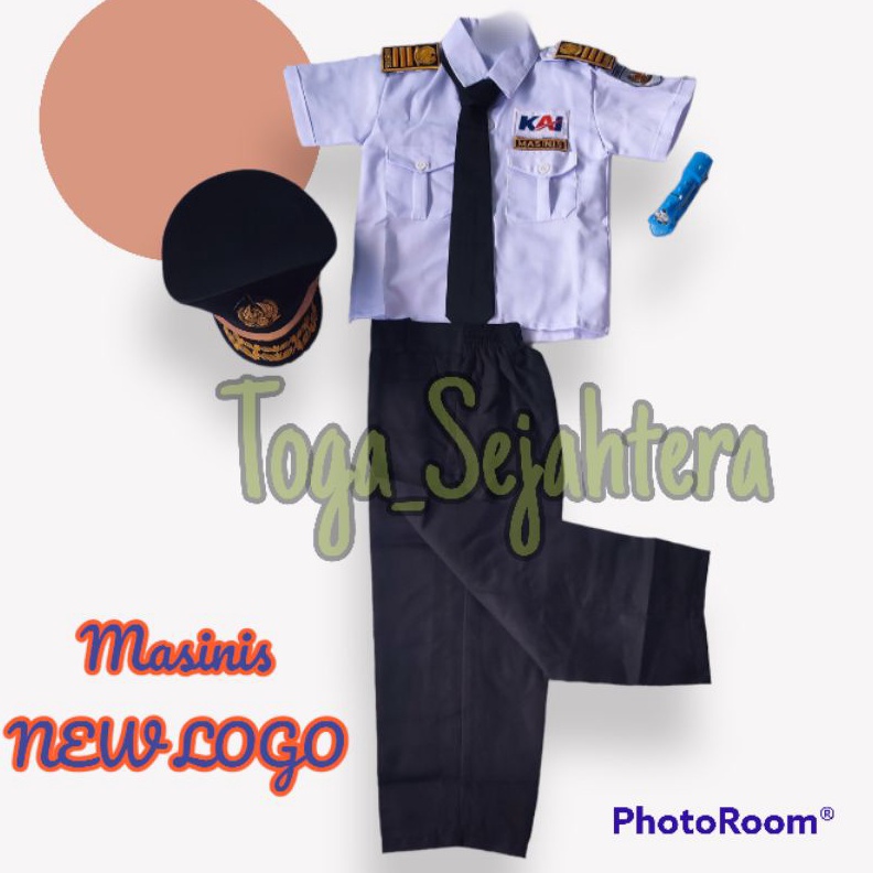 Jual NEW!!! BAJU KOSTUM PROFESI MASINIS KERETA API [ART. V3C9] | Shopee ...