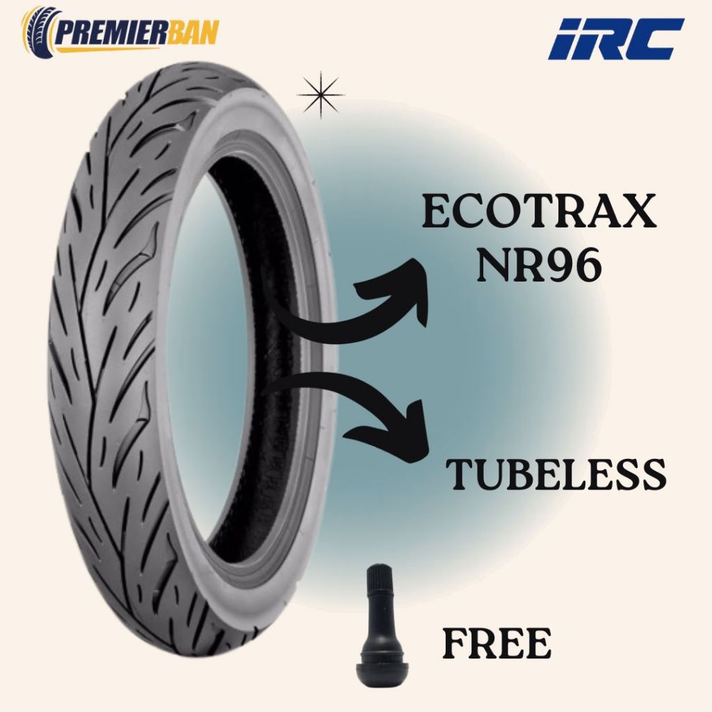 Jual BAN MOTOR IRC NR96 ECOTRAX 90/90 Ring 17 TUBELESS BAN MOTOR KARISMA, SATRIA FU | Shopee ...