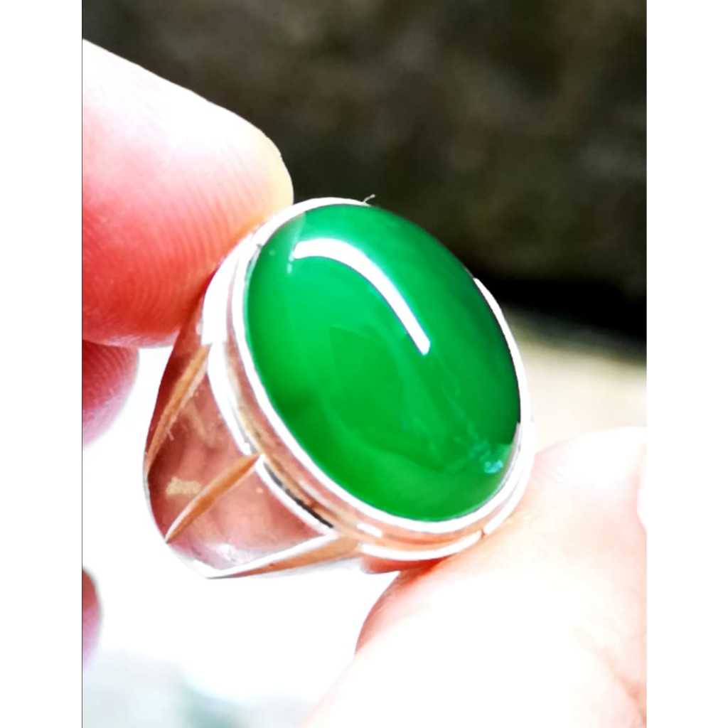 Jual Batu Akik Hijau Garut Super mewah HQ termurah Super mewah | Shopee ...
