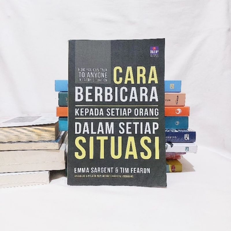 Jual Cara Berbicara Kepada Setiap Orang dalam Setiap Situasi [Original ...