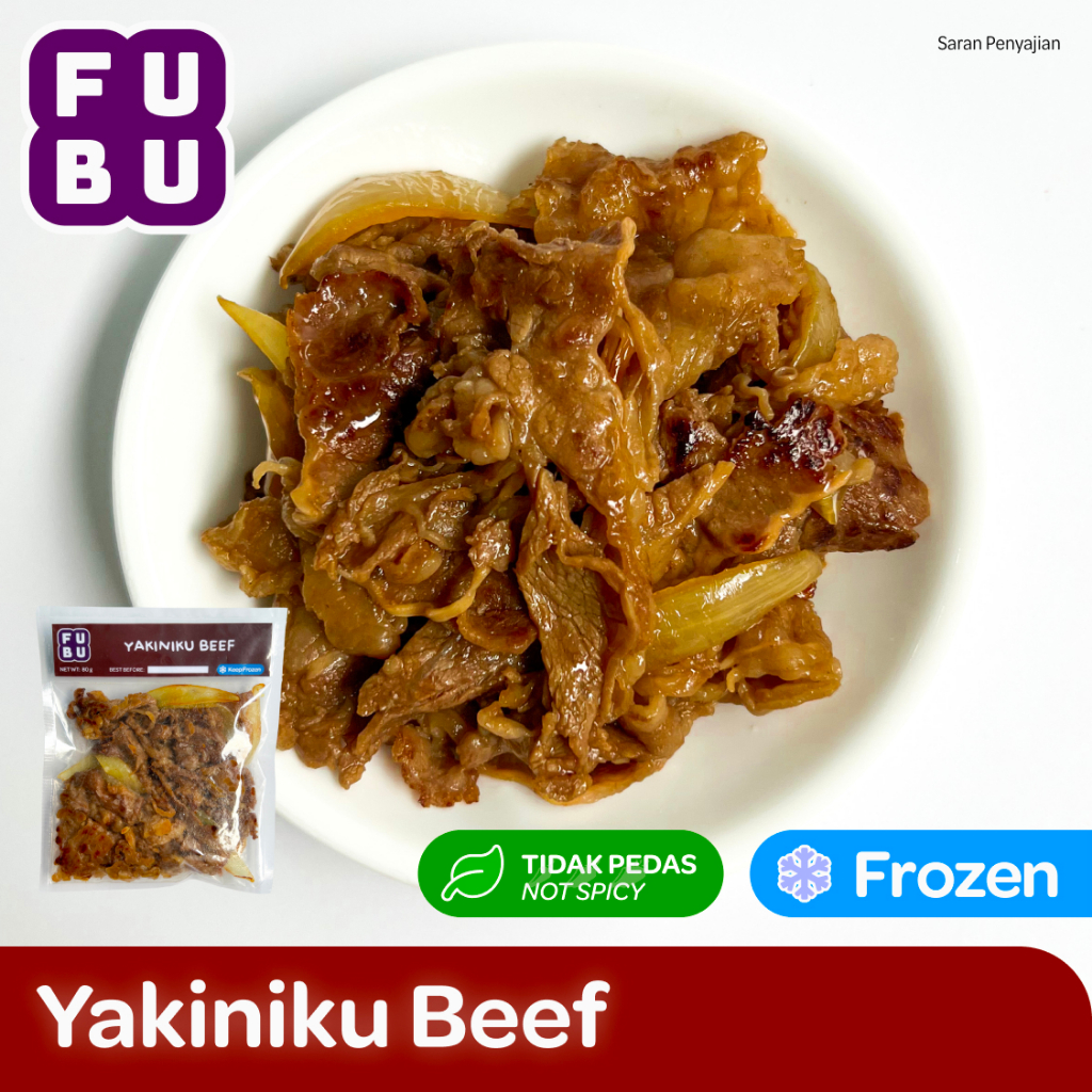 Jual FUBU Yakiniku Beef - Sapi Manis Asin ala Jepang - Satu Porsi Lauk ...