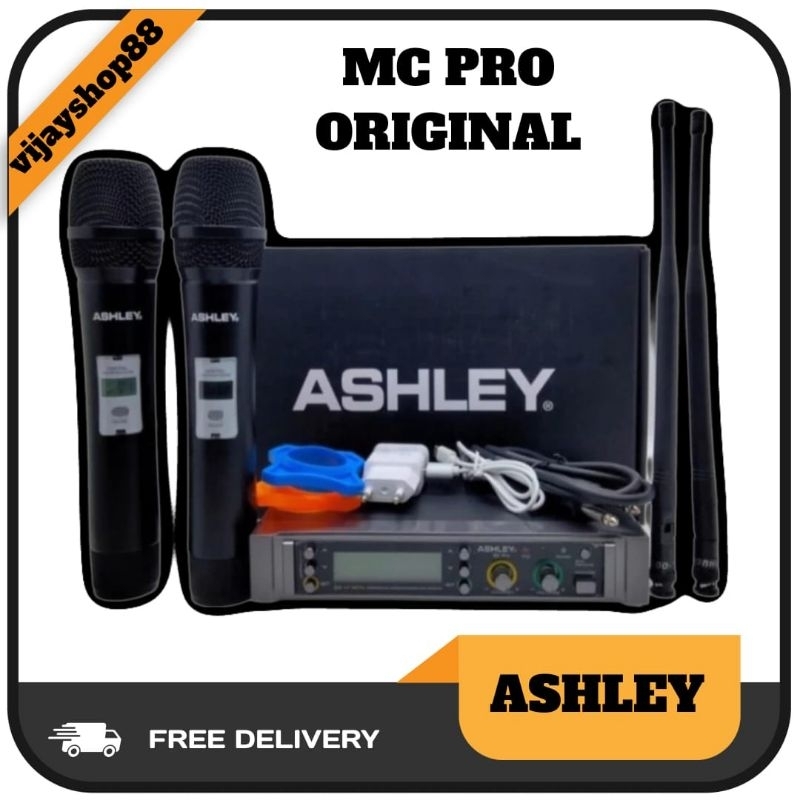 Jual mic wireless ashley mc pro original | Shopee Indonesia