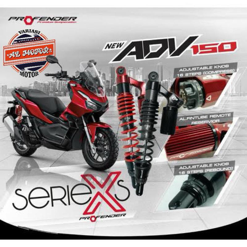 Jual Shock Shockbreaker Profender X Series Honda ADV 150/160 Shock ...