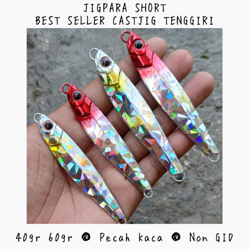 Jual Metal Jig Jigpara GID 40gr 60gr & Assist Hook Castjig Killer Tenggiri GT barakuda | Shopee ...
