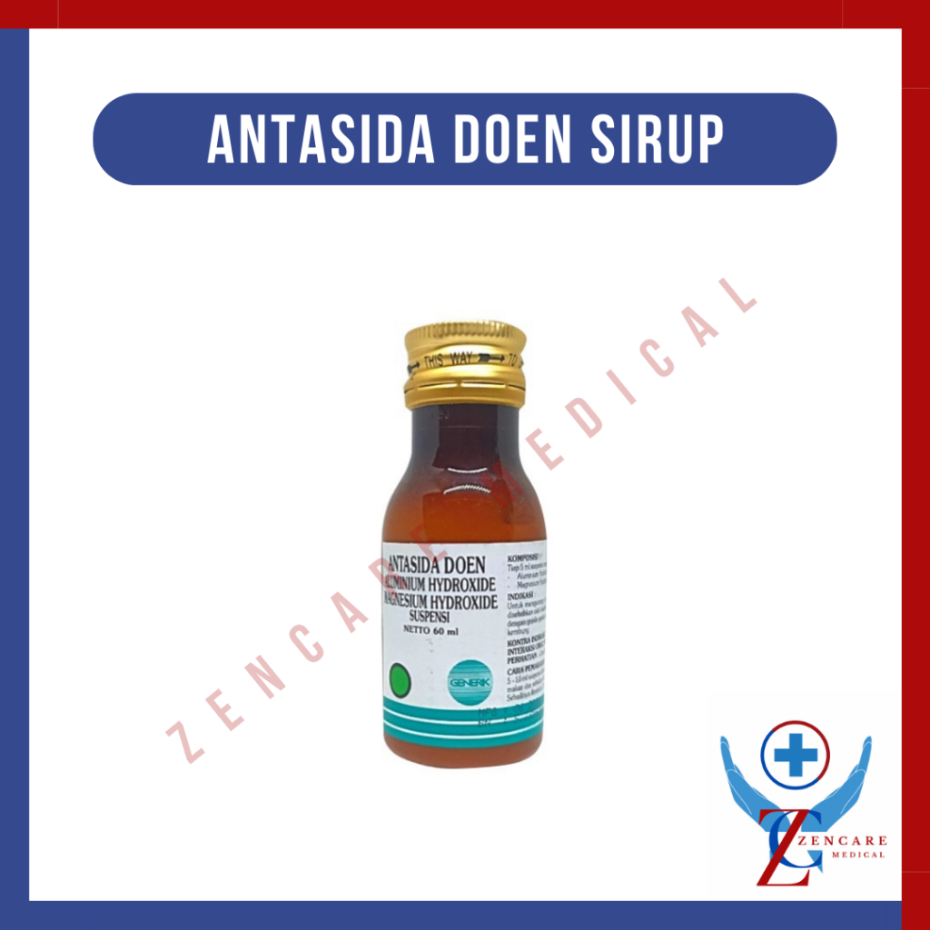 Jual Antasida Doen Sirup Sebotol Isi 60 ML | Shopee Indonesia