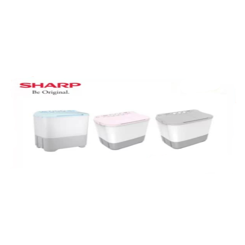 Jual MESIN CUCI SHARP EST 90 MW 9KG 2 TABUNG 90MW 8 KG PURE MAGIC LOW ...