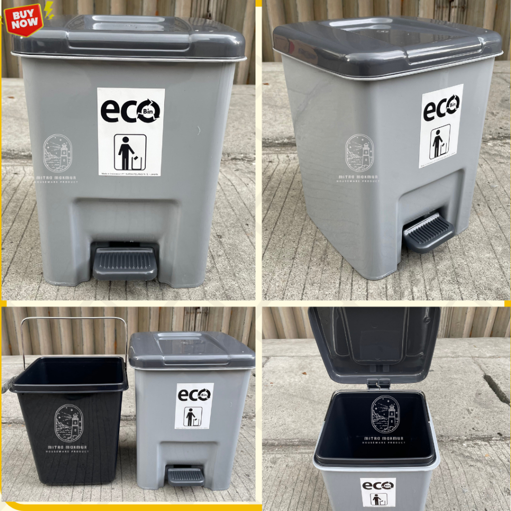 Jual PROMO!! TEMPAT SAMPAH INJAK SHINPO 10-15-20-25-50-70 LITER TEMPAT SAMPAH INJEK DUSTBIN TONG ...