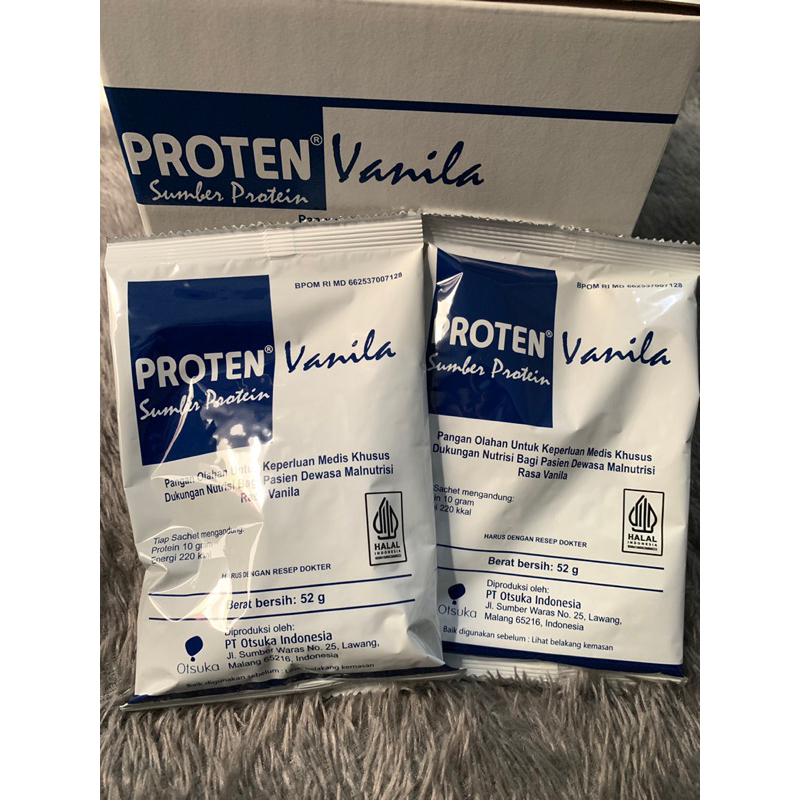 Jual Proten Vanilla (20 sachet) | Shopee Indonesia