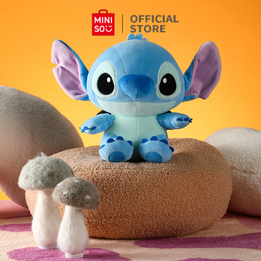 Jual MINISO x Disney series Boneka Lucu 10-inch doll Stitch Mickey ...