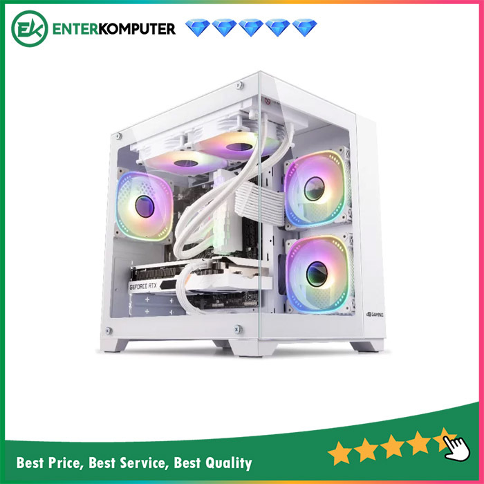 Jual Digital Alliance Gaming Case N S V White - Casing PC | Shopee ...