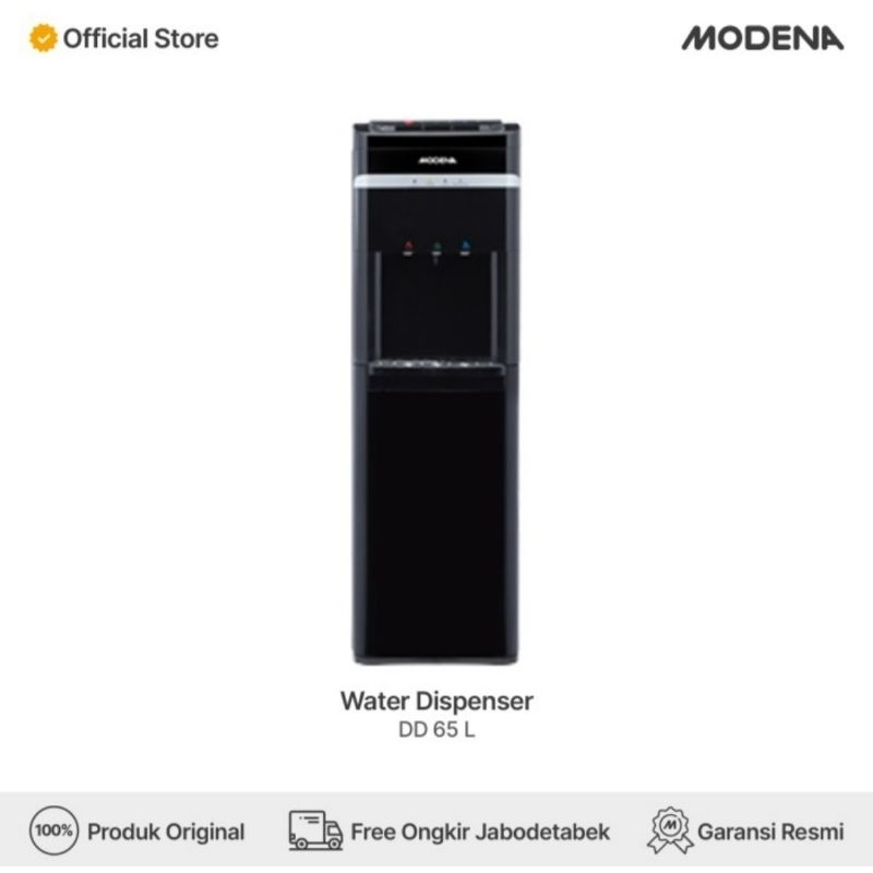 Jual MODENA Pietro DD65L Dispenser Galon Bawah Kompresor Stainless ...