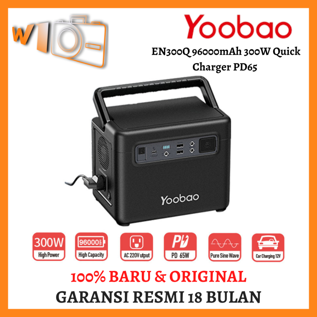 Jual Yoobao Power Station EN300Q 96000mAh 300W Quick Charger PD65 | Shopee Indonesia