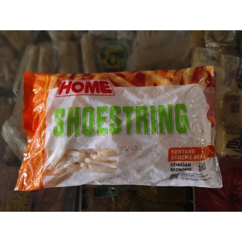 Jual HOME Kentang Shoestring 1kg kentang goreng frozen | Shopee Indonesia