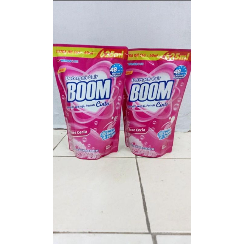 Jual boom cinta deterjen liquid, detergent cair boom, 625 ml sabun cuci ...