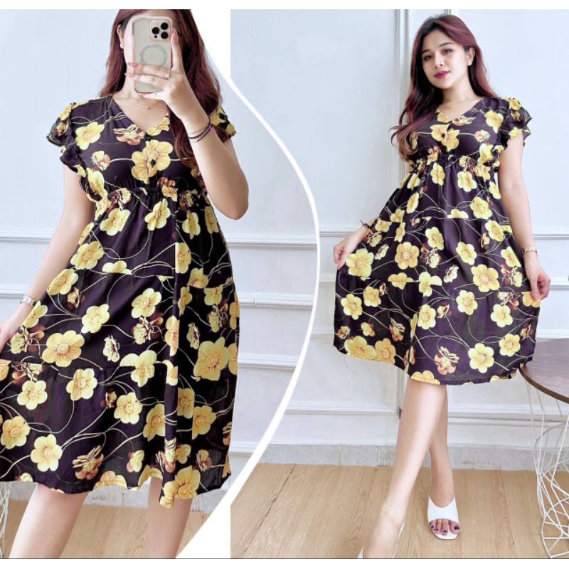 Jual DASTER PUTRI BALI //kirana dress//kirana daster//daster kekinian ...