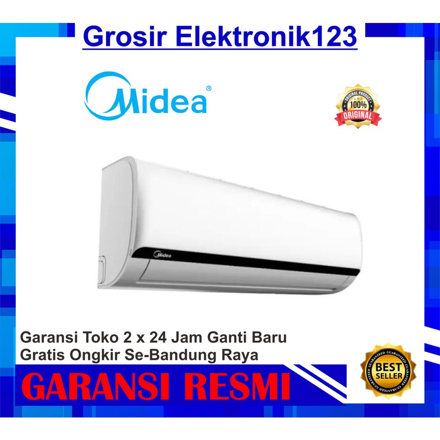 Jual AC MIDEA STANDARD 1/2 PK MSFC-05CRN1 | Shopee Indonesia