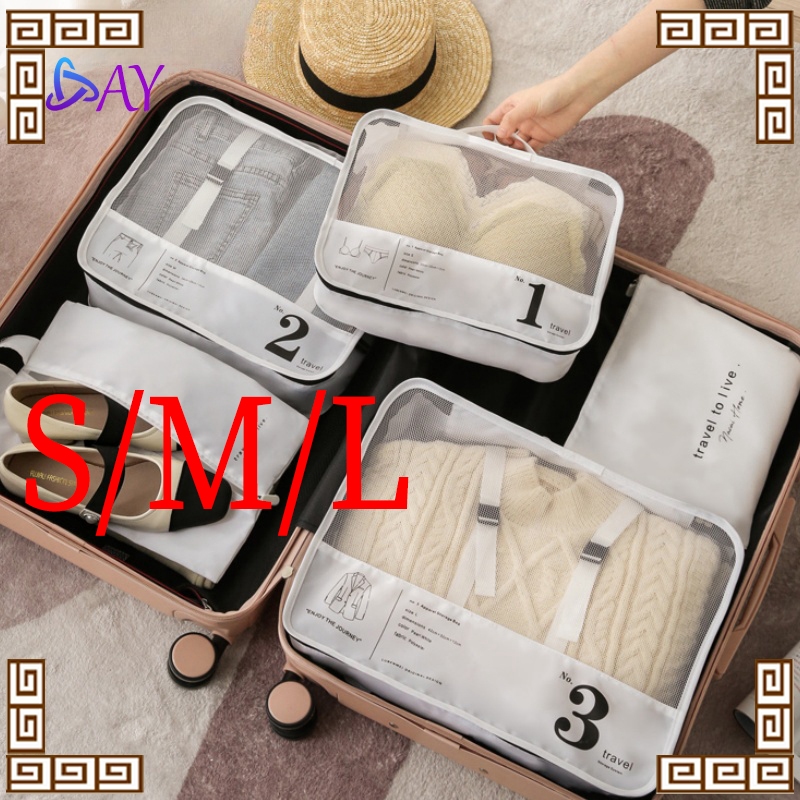 Jual Travel Packing Bag/Tas Travelling Bag Organizer/Storage Bag ...