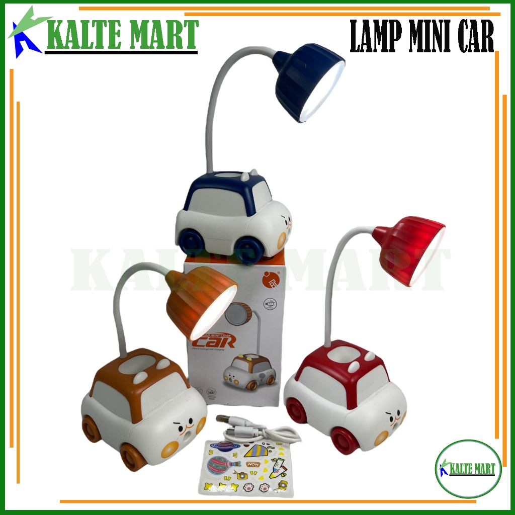 Jual Lampu Meja Belajar Motif Mobil Led Mini Lamp Car Lampu Belajar ...