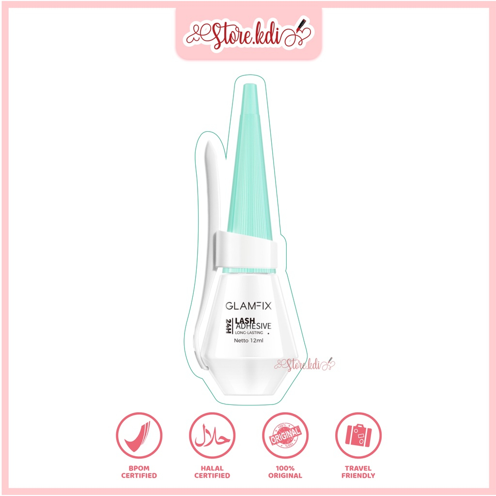 Jual GLAMFIX Natural Lash Adhesive | GLAM FIX Alat Kecantikan Makeup ...