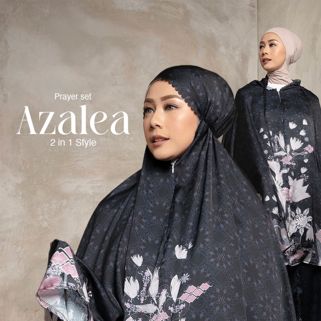 Jual Mellastore Hijab - Prayer Robe Azalea Series (Mukena Printing 2in1 ...