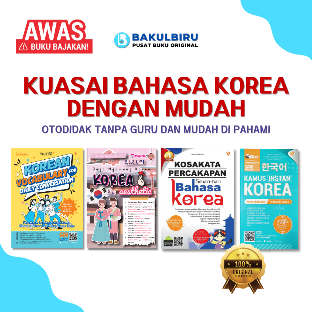 Jual BUKU KOREA - BUKU KAMUS KOREA - BUKU BELAJAR BAHASA KOREA - KOSAKATA PERCAKAPAN SEHARI-HARI ...