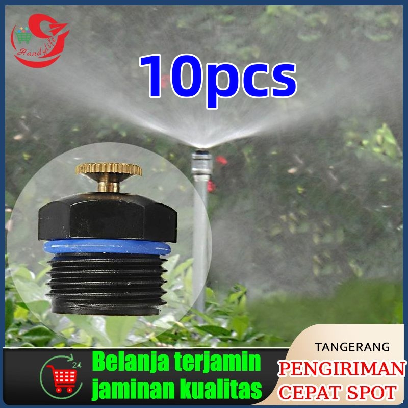 Jual 10pcs Sprinkler Taman Sprayer Alat Siram Kuningan Kran Springkler ...