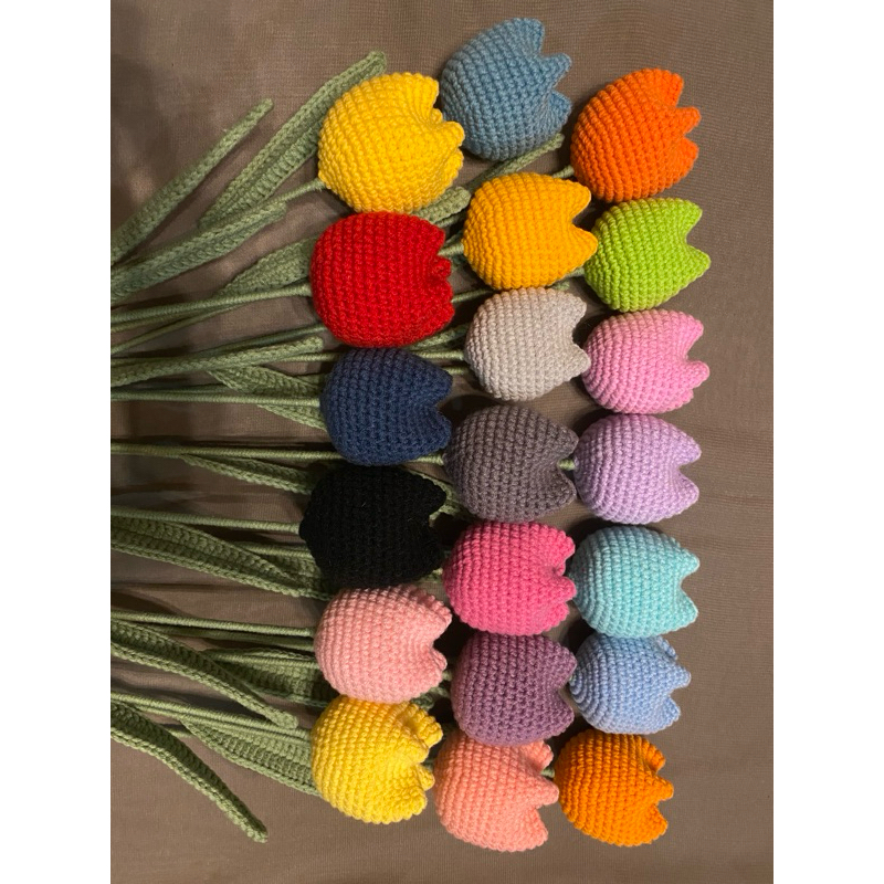 Jual Bunga Tulip Rajut | Shopee Indonesia