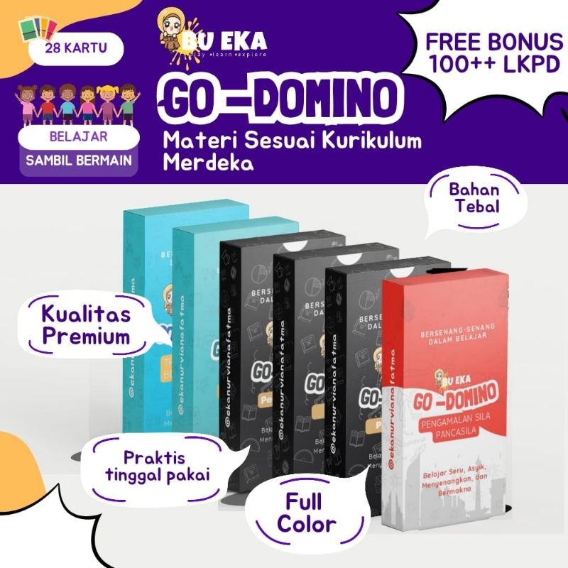 Jual ekanurvianafatma - PROMO PAKET BUNDLING GO-DOMINO | Shopee Indonesia