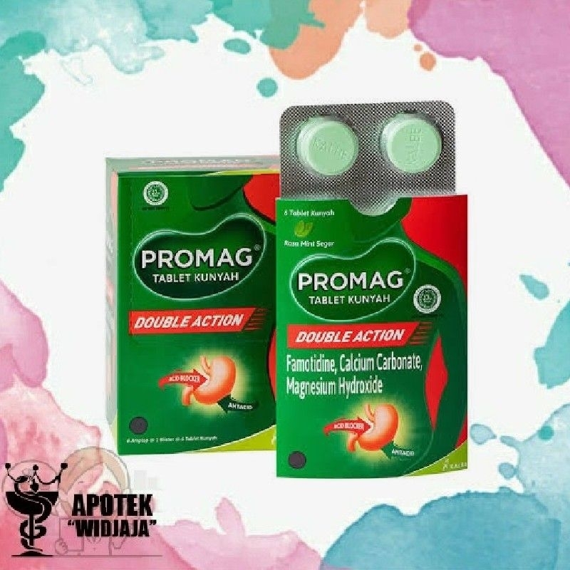 Jual promag double action 36 tab tablet 36's / box | Shopee Indonesia