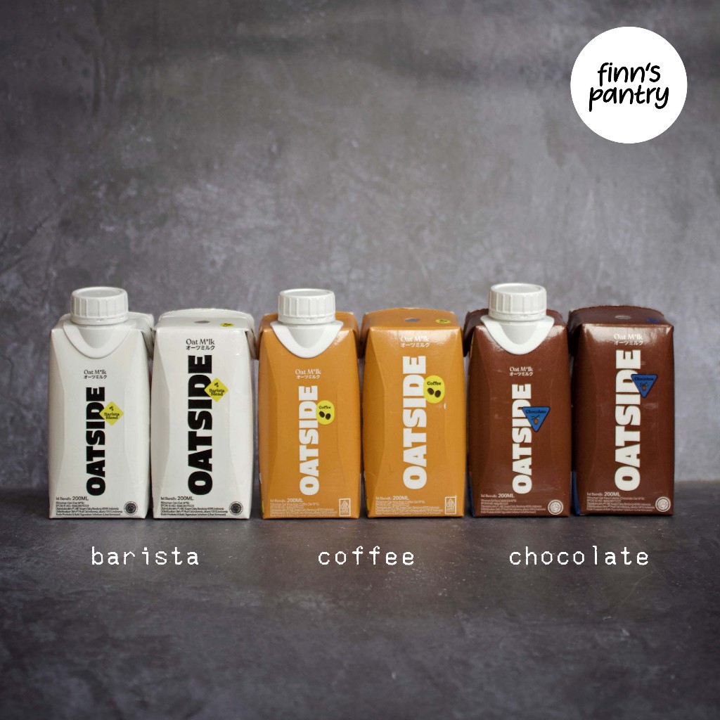 Jual OATSIDE Mini Oat Milk 200ML - Susu Oat Gandum Lactose & Dairy Free ...