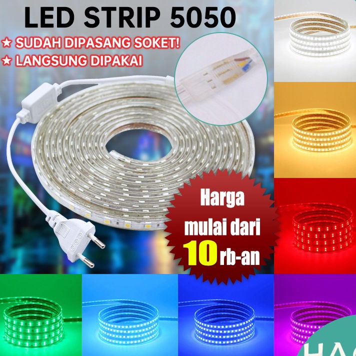 Jual YYQC3530 Terbaru METERAN LAMPU LED STRIP 5050 SMD PER METER LED ...