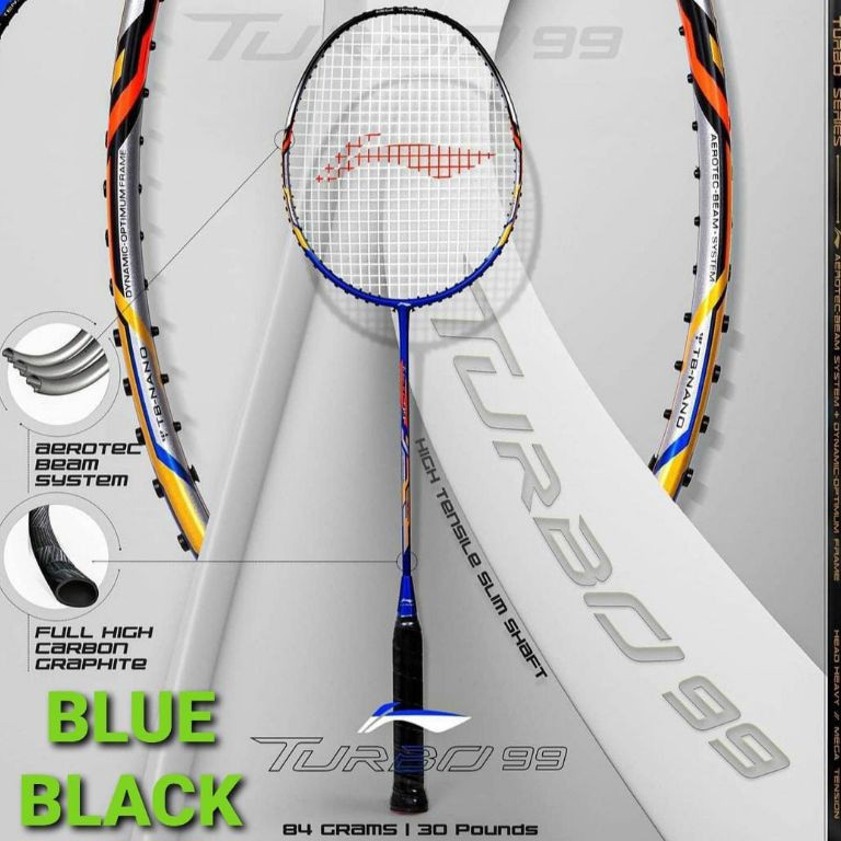 Jual Harga Murah..!! RAKET BADMINTON LINING TURBO 99 - MEGA TENSION UP ...