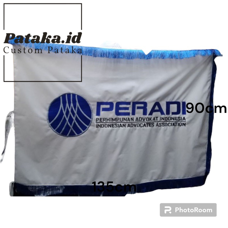 Jual Bendera Pataka PERADI Full Bordir | Shopee Indonesia