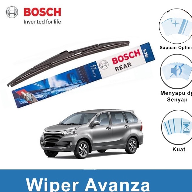 Jual Star Seller..!! Bosch Rear Wiper Kaca Belakang Mobil Avanza Rock Lock 2 14" H352 - 1 Pcs ...