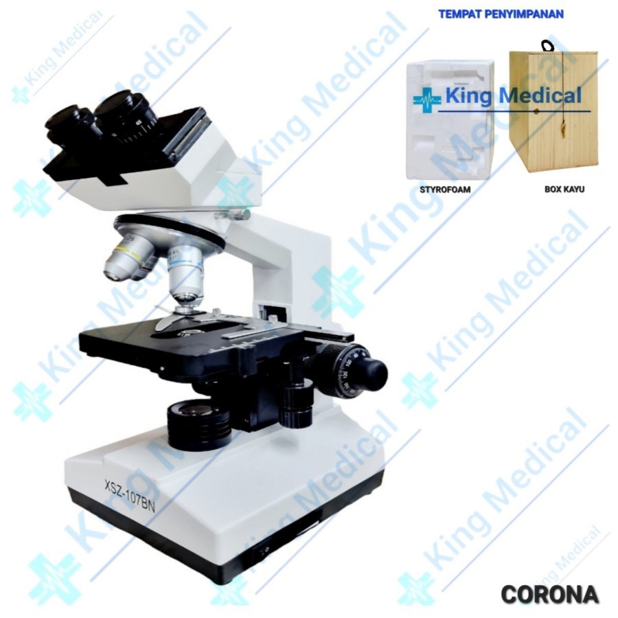 Jual Mikroskop Microscope XSZ 107BN Binokuler | Shopee Indonesia