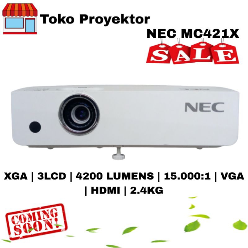 Jual Proyektor nec mc421x 4200 lumens | Shopee Indonesia