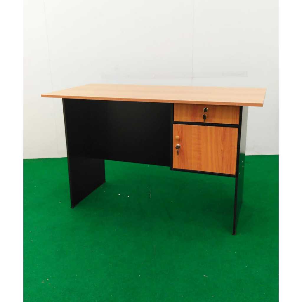 Jual MEJA KANTOR MEJA KOMPUTER MEJA KERJA MEJA BELAJAR 120CM MINIMALIS ...