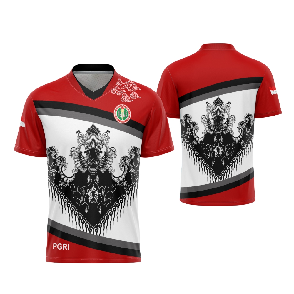 Jual Baju Kaos Jersey Guru PGRI Pria / Kaos Baju Olahraga Guru Pgri ...