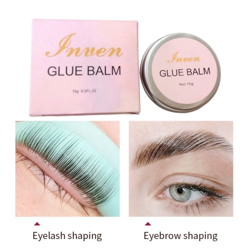 Jual Glue Balm INVEN for Lash Lift With Brush Y Curler Perming Lem Lash ...
