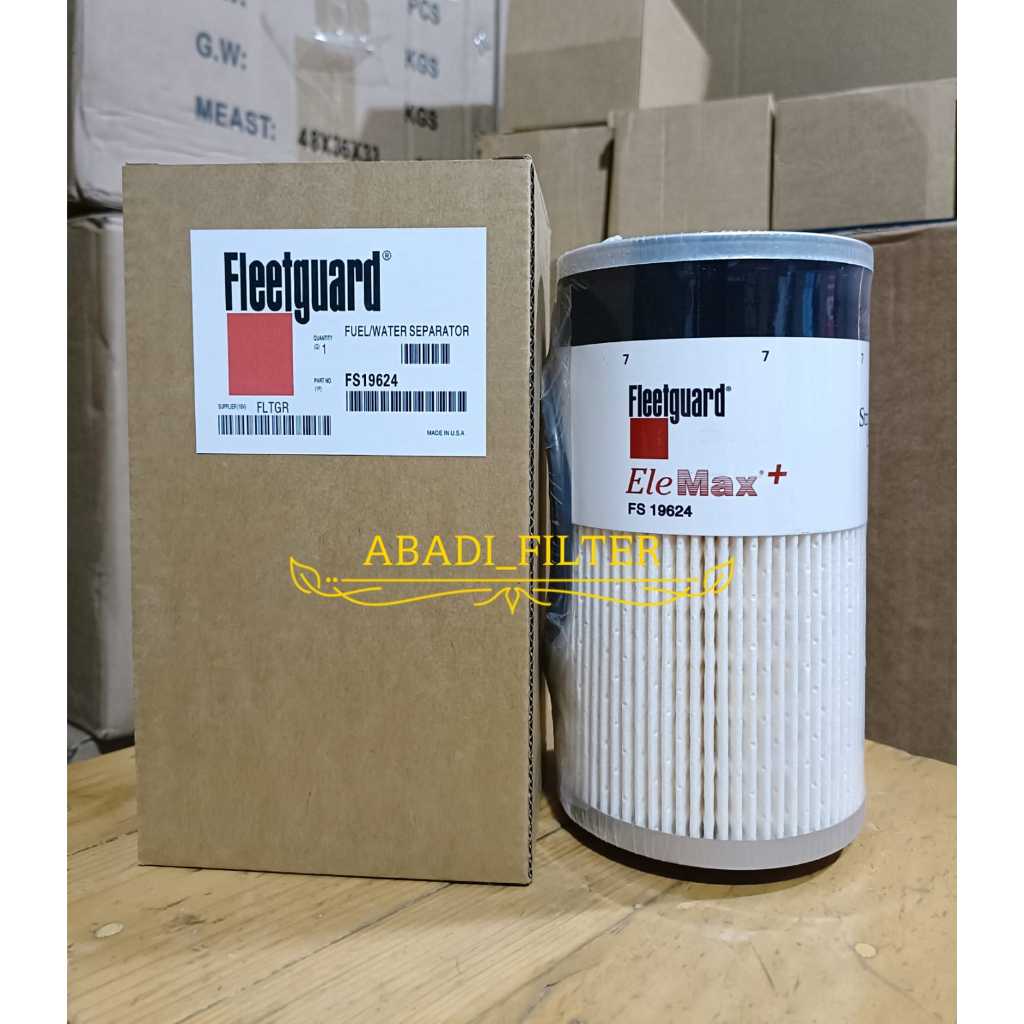 Jual Fuel Filter Fleetguard / Filter Solar FS19624 / FS 19624 | Shopee ...