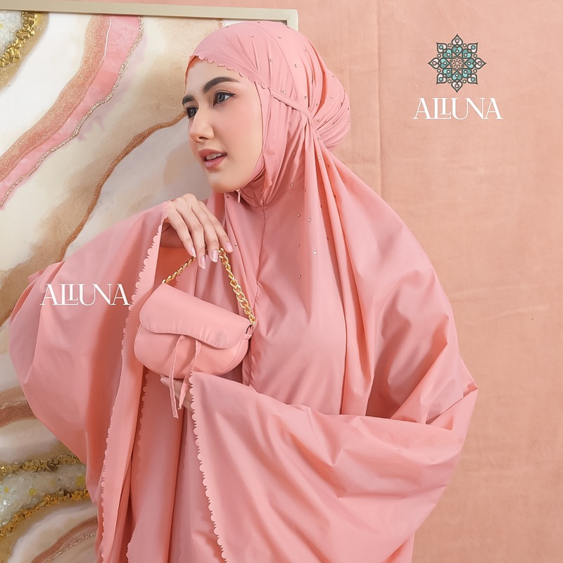 Jual ALLUNA - Mukena Mini Parasut Premium Korea Travel Dewasa Series ...
